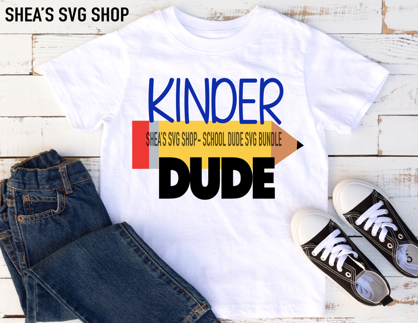 School Dude SVG Bundle – M LaShea & Company
