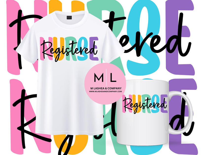 Nurse Titles SVG + PNG – M LaShea & Company