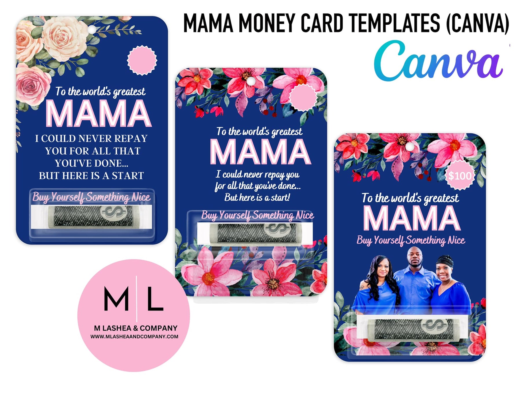 Mama Money Card Templates – M LaShea & Company