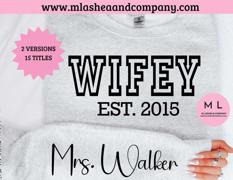 SWEATER TITLES SVG Bundle – M LaShea & Company