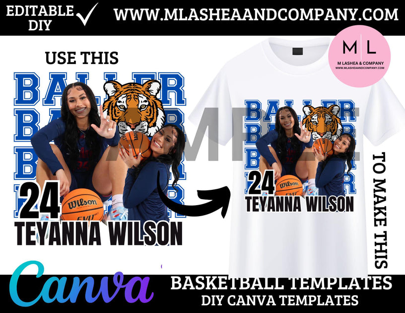 Canva Stacked Senior + Baller Templates – M LaShea & Company