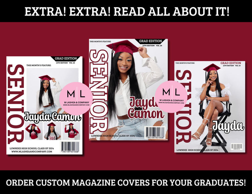 SENIOR MAGAZINE CANVA Templates + Marketing Materials – M LaShea & Company