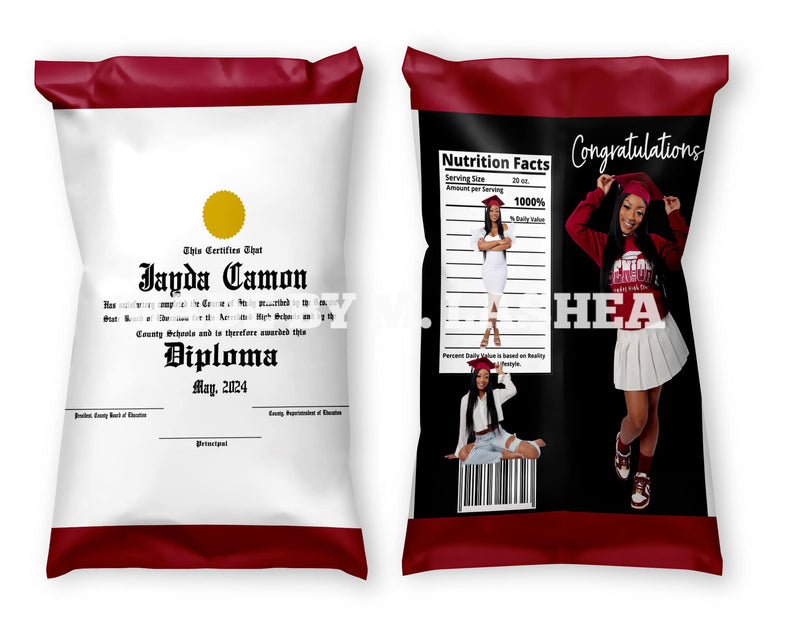 Canva Grad Chip Bag Template Bundle – M LaShea & Company
