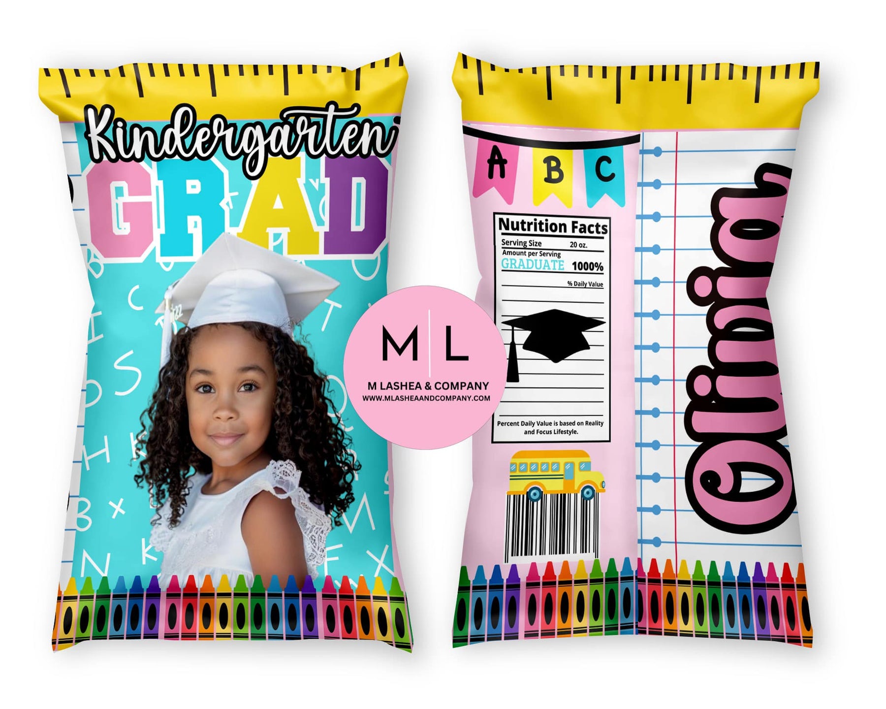 Canva Kinder Grad Chip Bag Template Bundle – M LaShea & Company