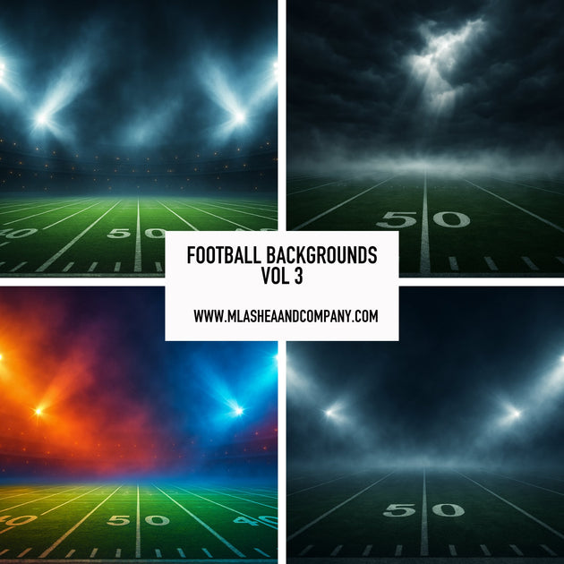Football Backgrounds Vol 3 (PNG) – M LaShea & Company