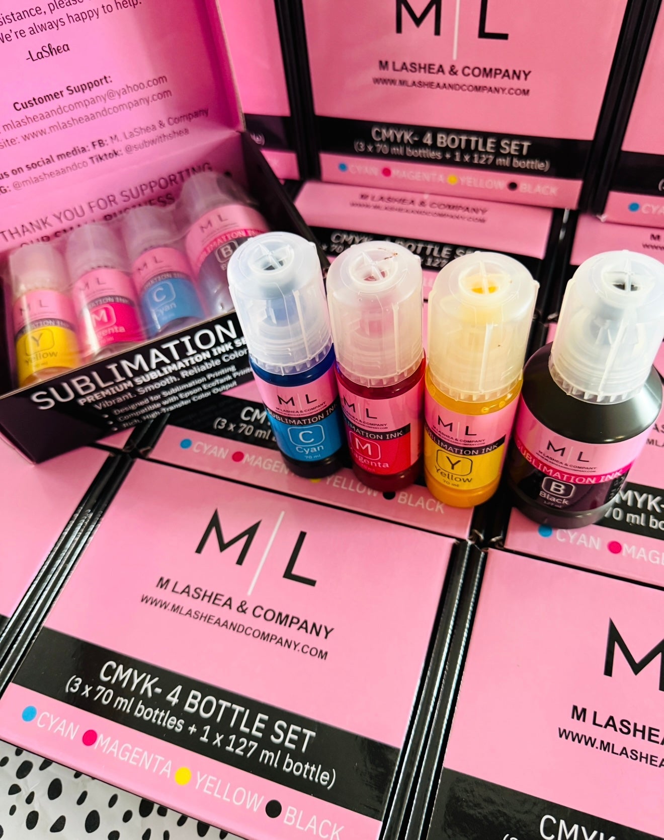 M. LaShea Premium Sublimation Ink Kit – M LaShea & Company