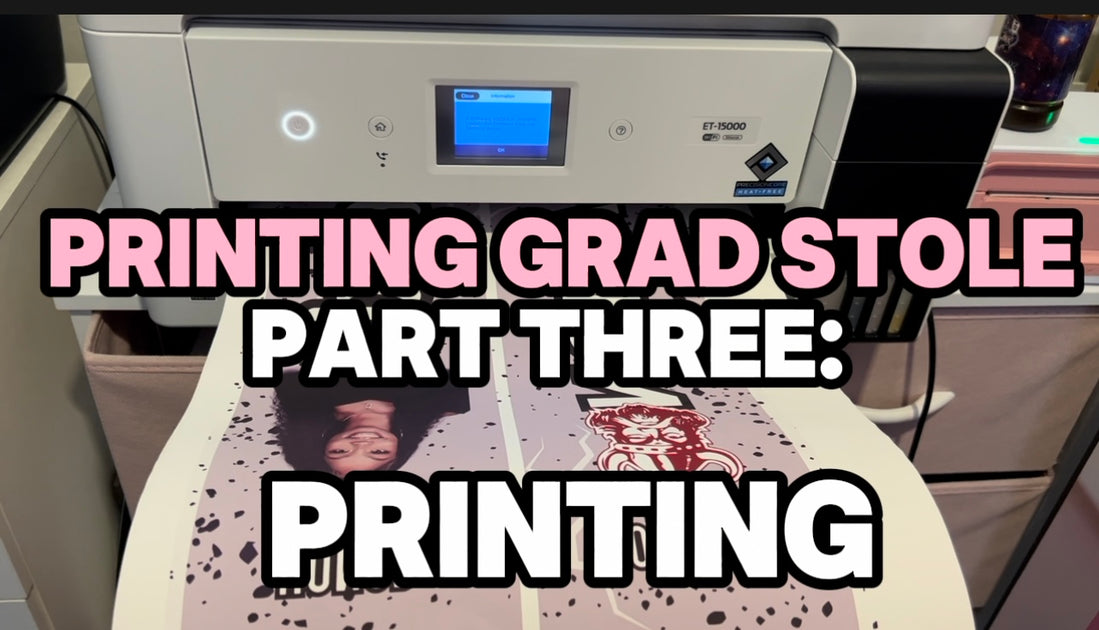 PRINTING GRAD STOLE: FULL TUTORIAL VIDEO SERIES – M LaShea & Company
