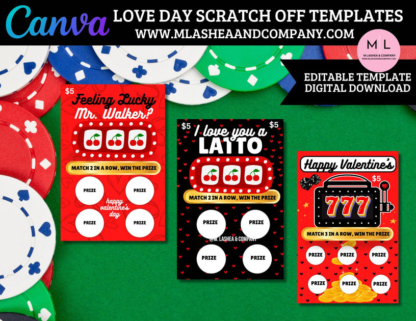 Love Day Scratch Off Canva Templates – M LaShea & Company