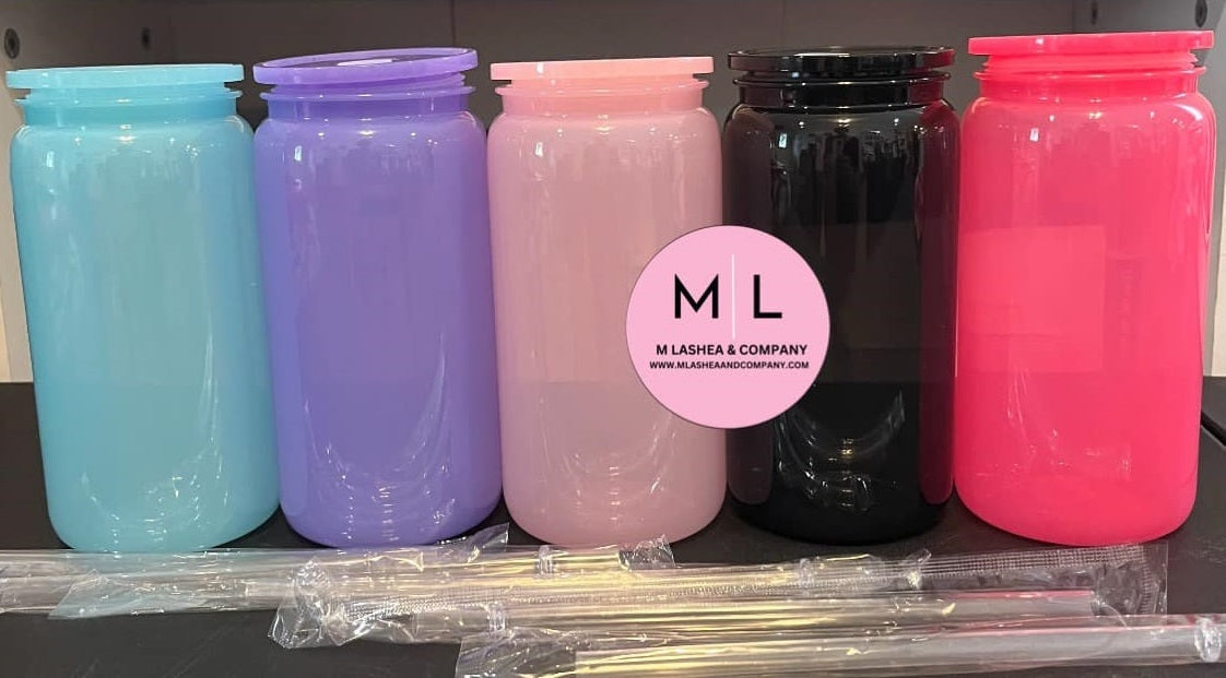 Plastic 16 Oz Macaron Colored Cups – M LaShea & Company