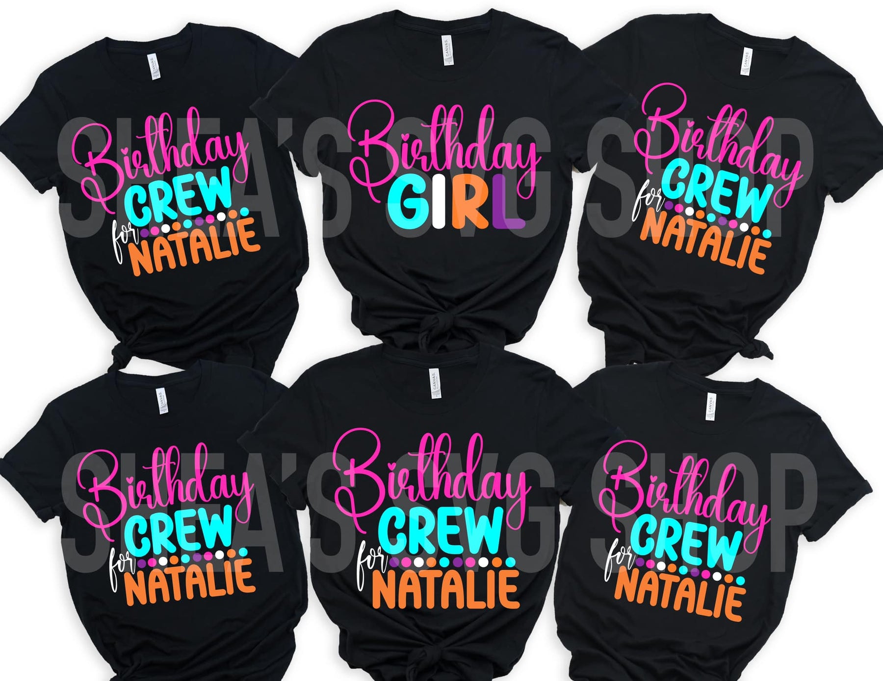Birthday Crew SVG Bundle – M LaShea & Company