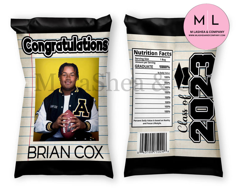 Senior/Grad Chip Bag Mega Template Bundle – M LaShea & Company