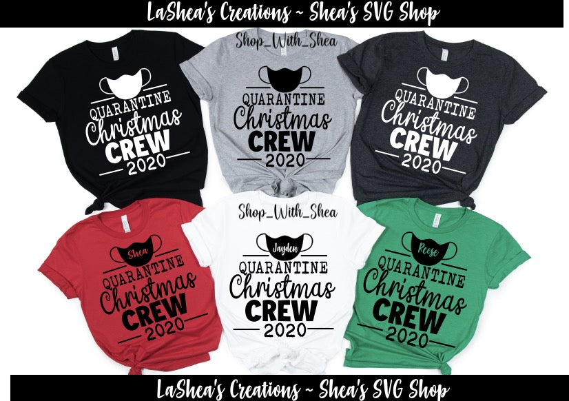 Quarantine Christmas Crew SVG – M LaShea & Company