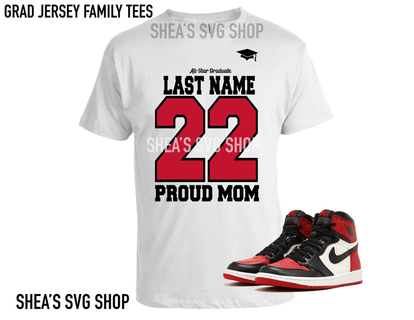 Grad Jersey Tees SVG Bundle – M LaShea & Company