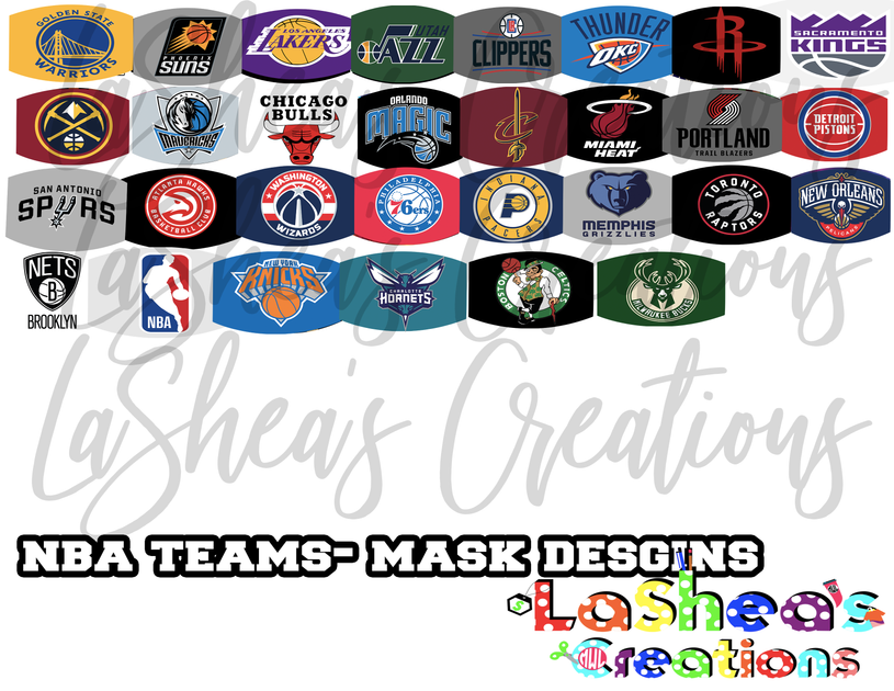 NBA FACE MASKS – M LaShea & Company